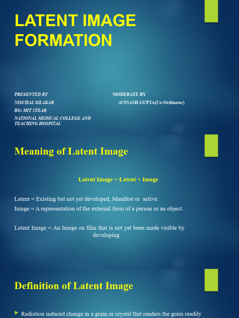 Latent Image Formation - N | PDF | Photoelectric Effect | Electron