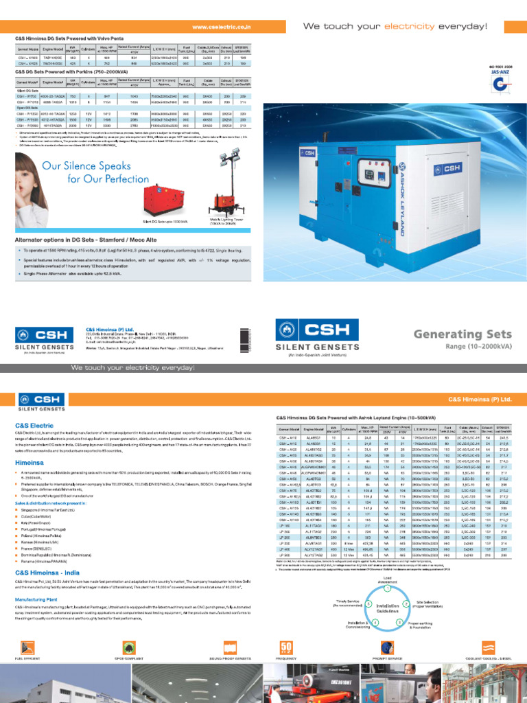 Mobile DG Sets | PDF