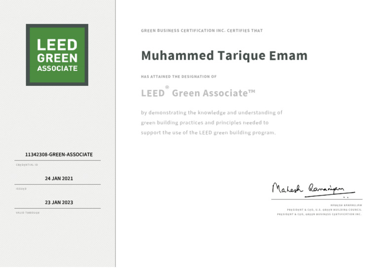 LEED GA-Certificates | PDF