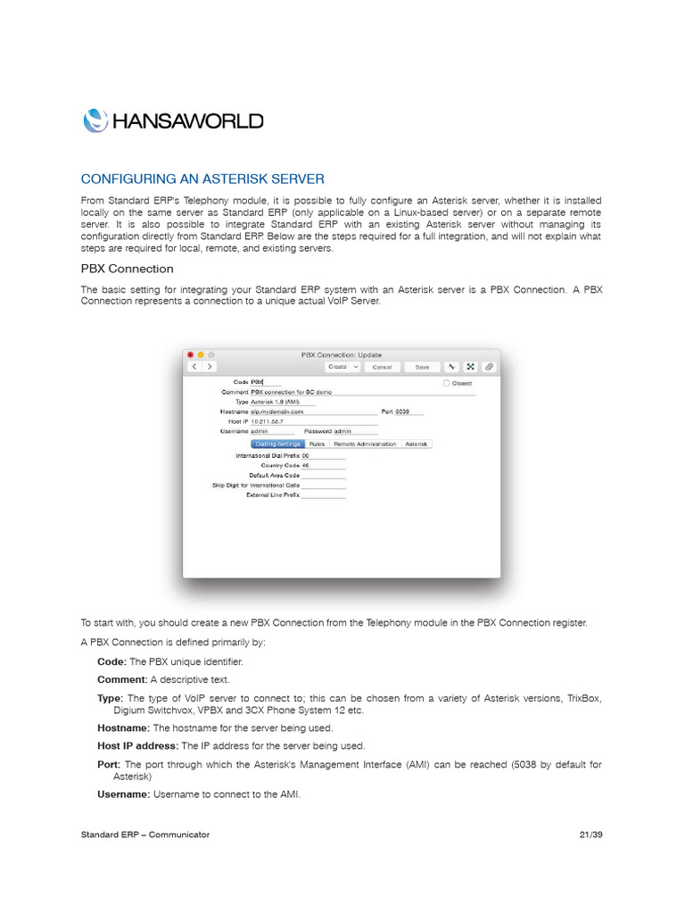 Asterisk Server | PDF | Session Initiation Protocol | Menu (Computing) Asterisk Server | PDF | Session Initiation Protocol | Menu (Computing)