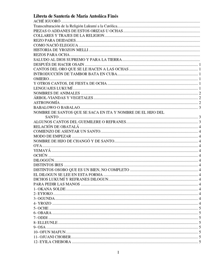 Libreta de Santo PDF | PDF | Pollo | Santeria