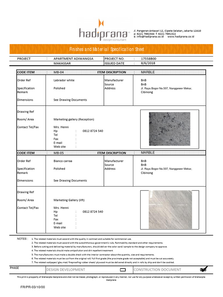 Marble BNB | PDF