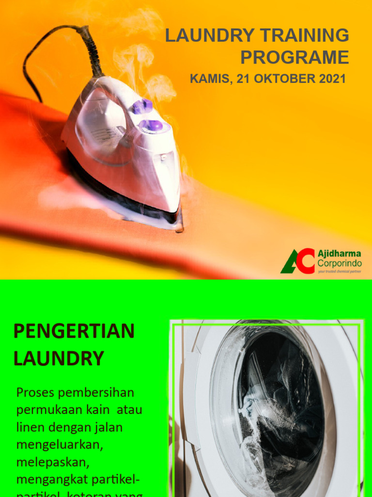 Laundry Training | PDF