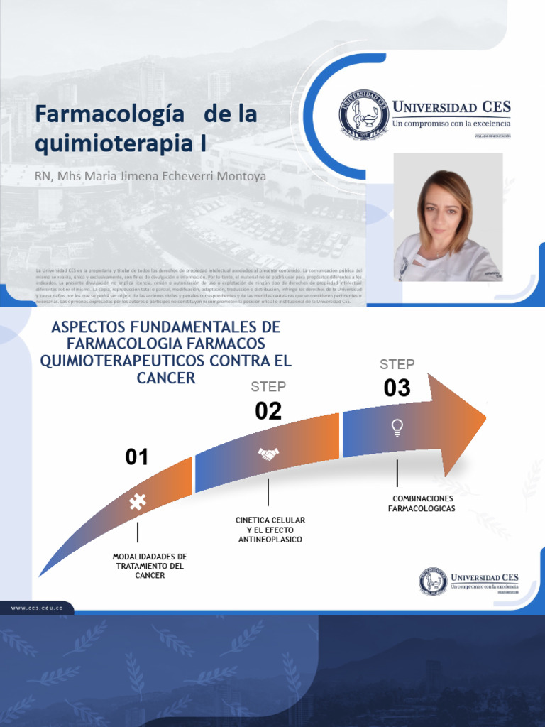 Farmacología de Quimioterapia Oncológica | PDF | Medicina CLINICA ...