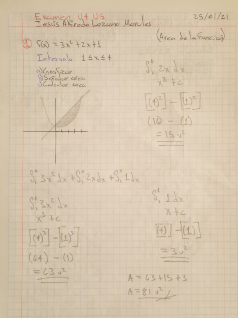 Examen U4 U5 25 Ene. 2021 | PDF