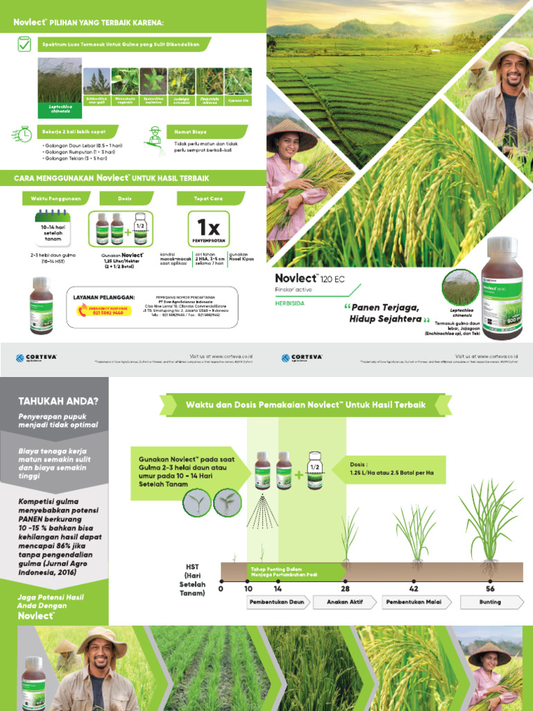 2021 - 4jan - FA Corteva - Novlect - Brosur A5 | PDF