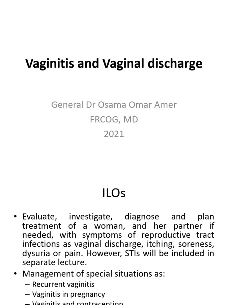 Vaginitis and Vaginal Discharge | PDF | Candidiasis | Vagina