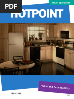 Hotpoint Brochure | PDF | Washing Machine | Clothes Dryer