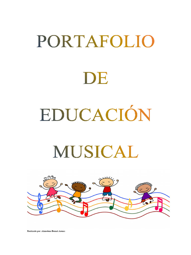 Portafolio de Educación Musical | PDF | Canciones