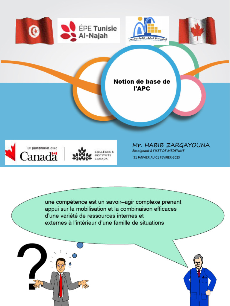 Notion de Base de l'APC | PDF | Compétence (Ressources humaines) | Planification