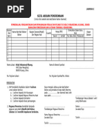 Bon Am Kenderaan - Kastam No.6 (2023) | PDF