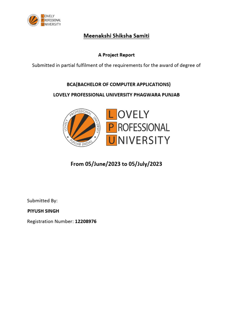 Social Welfare Project Report: NGO Initiatives | PDF | Waste ...