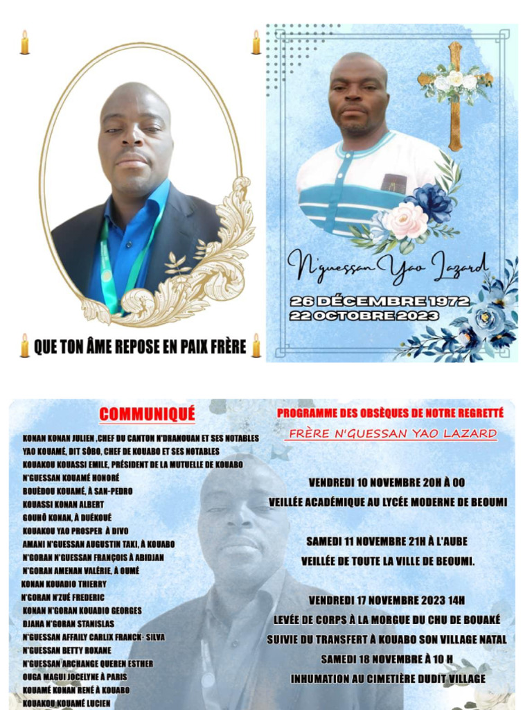 Faire Part Lazard | PDF