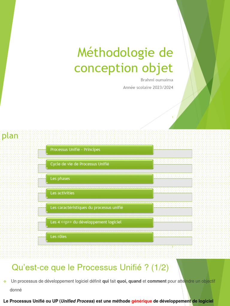 Méthodologie du Processus Unifié | PDF | Architecture de logiciel ...
