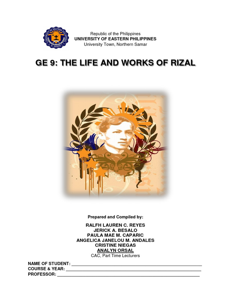 Rizal Module 4 | PDF | Cost Of Living