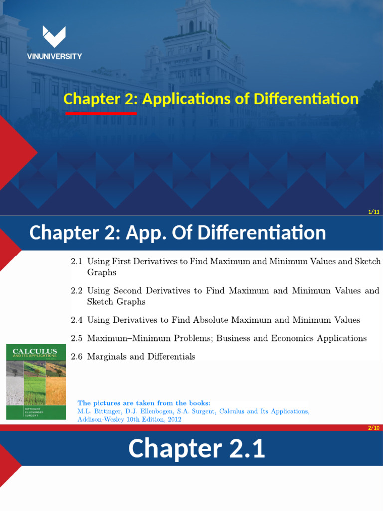 Lecture Chapter2 | Download Free PDF | Derivative | Differential Calculus