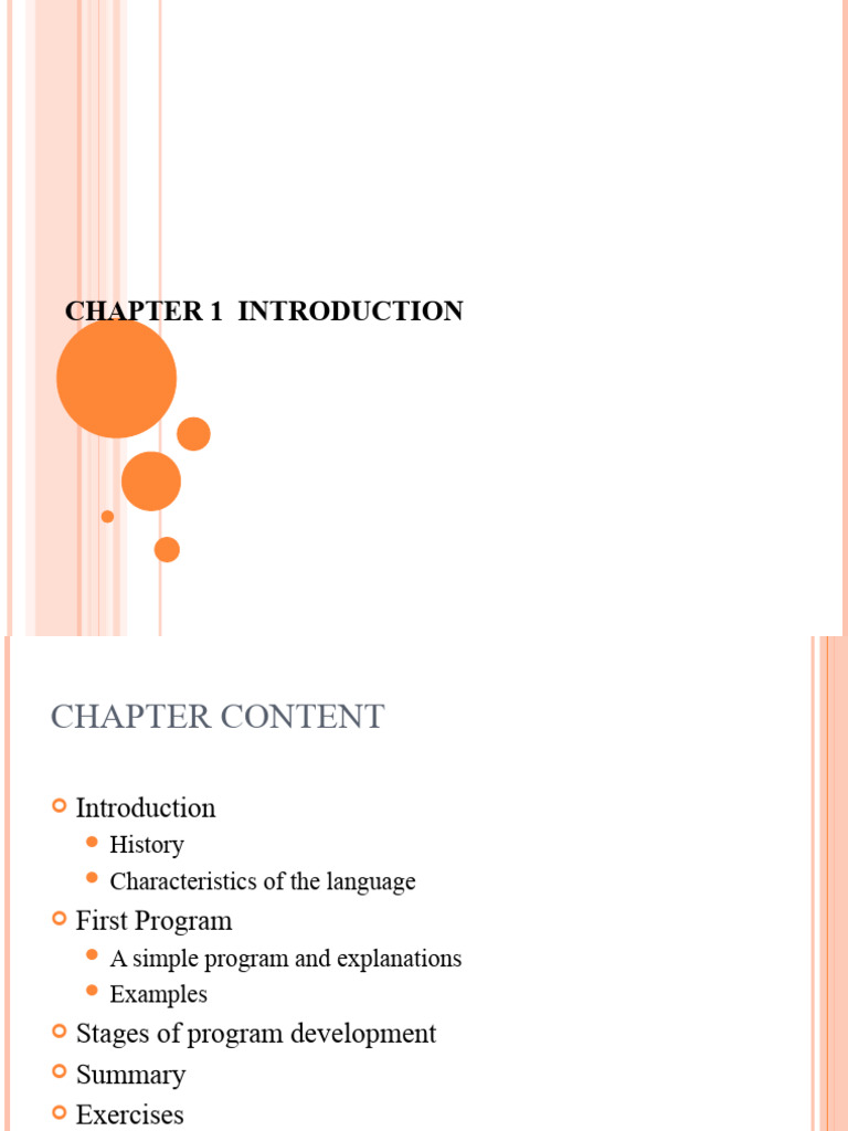 ch01 Introduction | PDF | C (Programming Language) | Information Technology