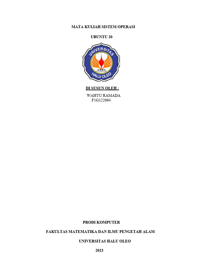 Instalasi Ubuntu 20 di VirtualBox | PDF