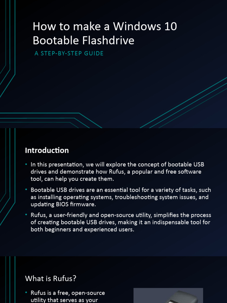 How To Create A Bootable Device | PDF