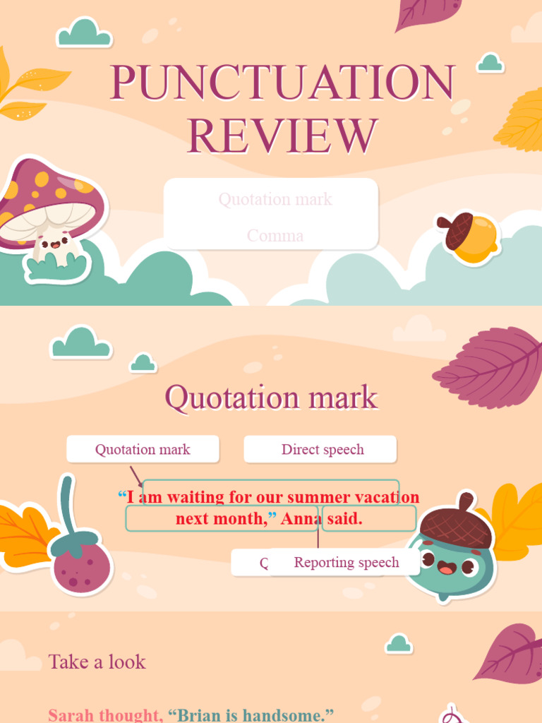 Punctuation Practice Guide | PDF | Comma | Language Mechanics