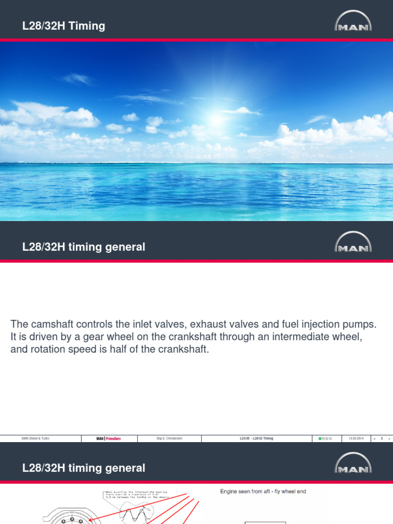 L28-32H Timing | Download Free PDF | Diesel Engine | Turbocharger