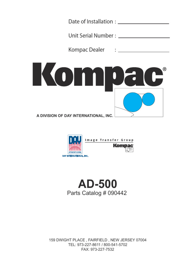 Kompac III Adast 500 | PDF