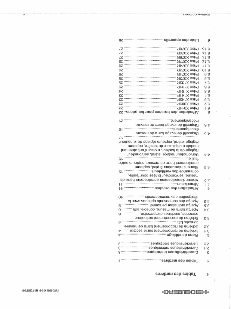 Electric Diagram Heidelberg CPC 24 | PDF