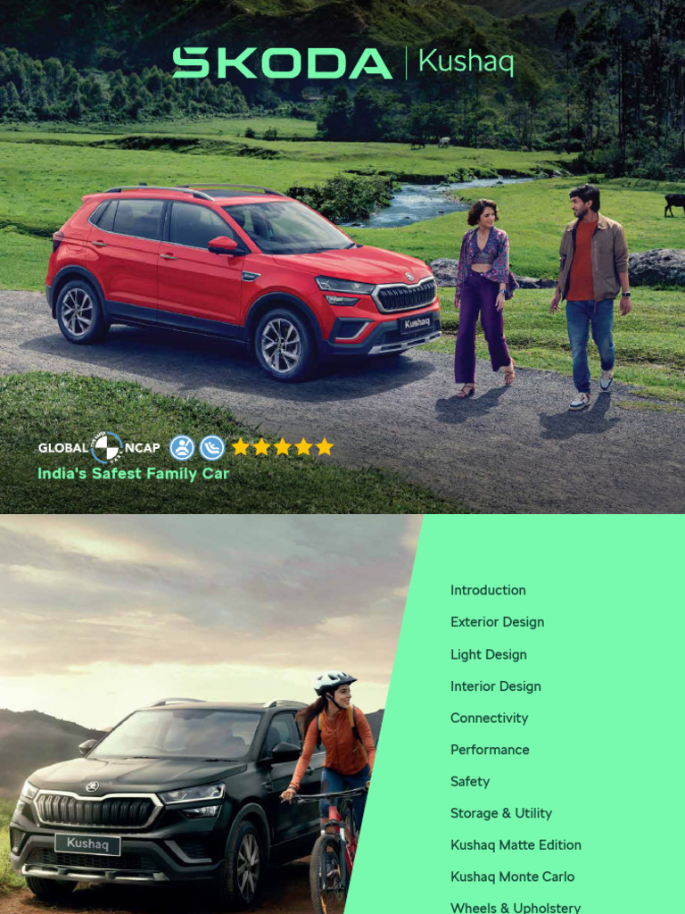 Kushaq Brochure 17 10 23 | PDF | Anti Lock Braking System ...