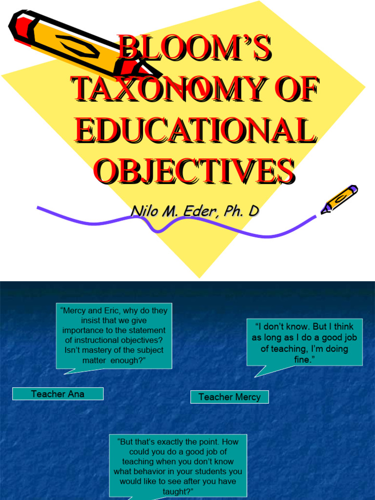 Blooms-Taxonomy-of-Educational-Objectives-A-REview | PDF | Learning ...