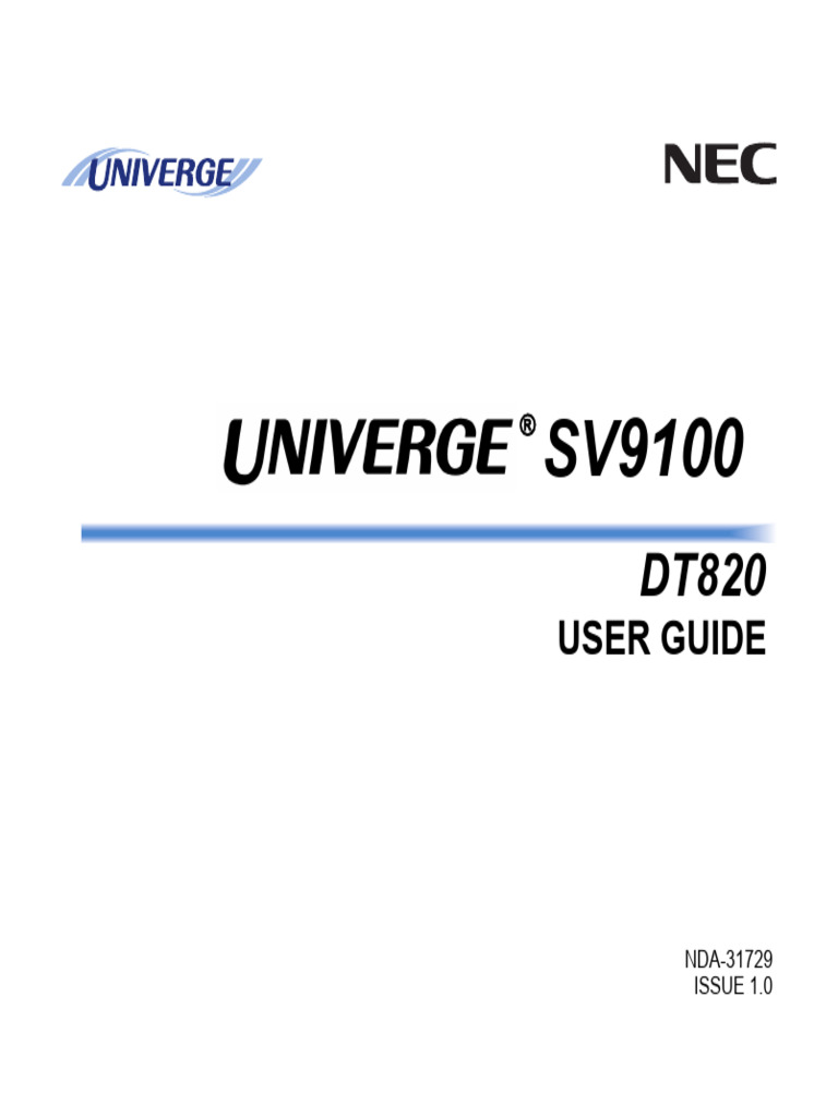 dt820 Ug 1 | PDF | Menu (Computing) | Computer Terminal
