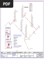 Fire fighting hydrant layout schematic drawing | PDF | Chemical Engineering | Plumbing
