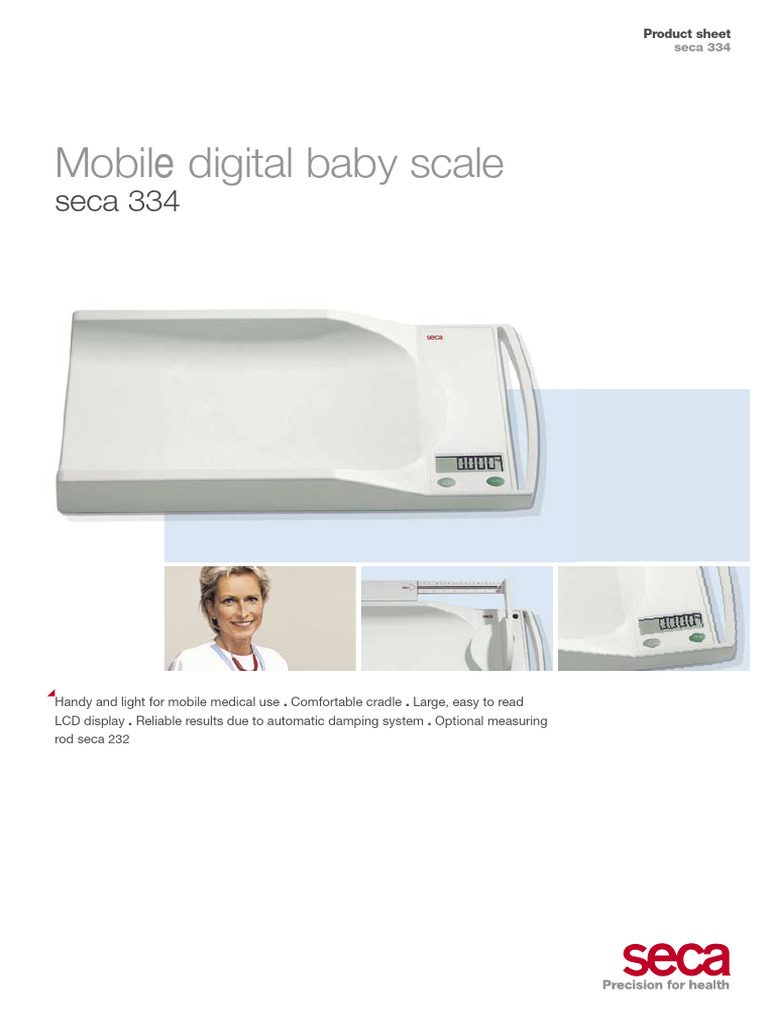 Seca 334 Specialist Scale | Download Free PDF | Weight | Manufactured Goods