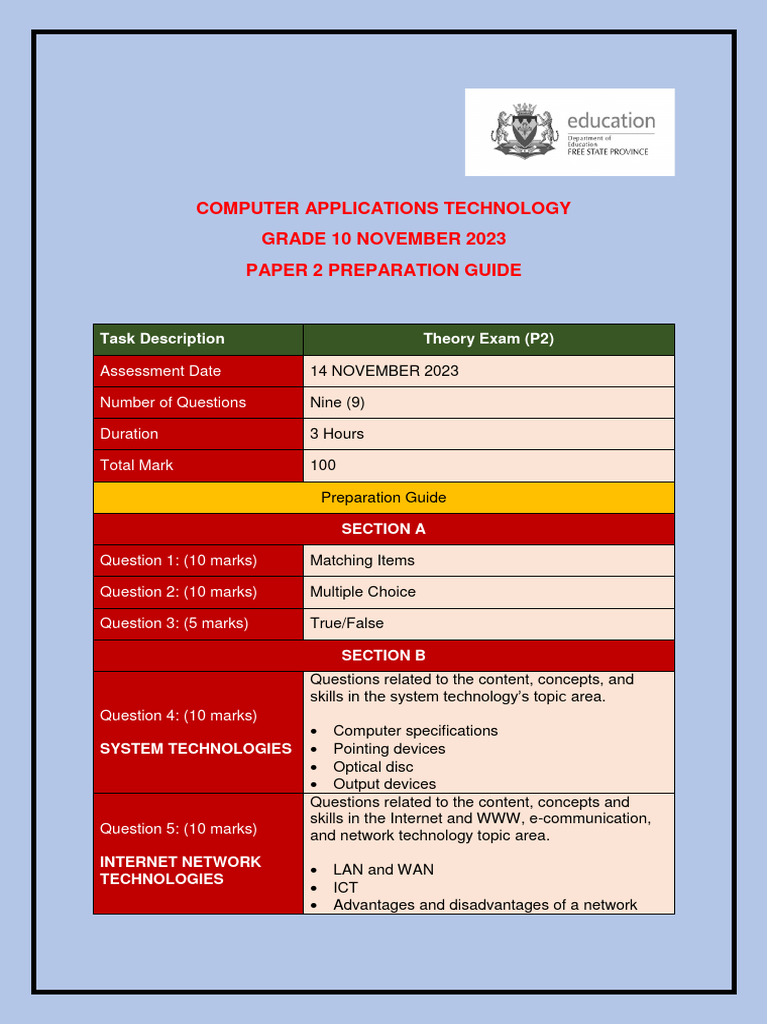 Cat Prep - Guide - P2 | PDF | Computer Network | Information