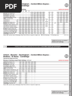 Timetable X51-X53 | PDF | Bus Transport | Routes