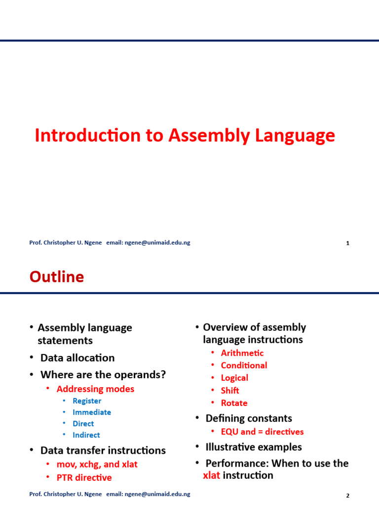 2 CPE 413 Intro To Assembly Lang Programming | PDF | Assembly Language ... 2 CPE 413 Intro To Assembly Lang Programming | PDF | Assembly Language ...