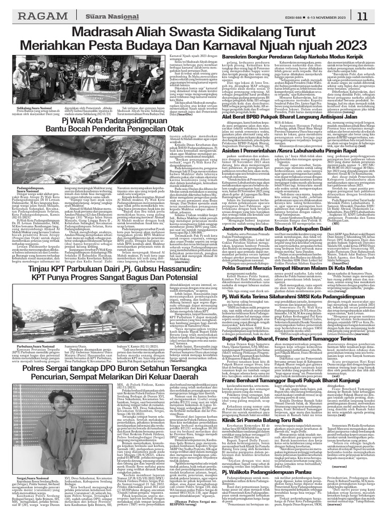 HAL 11 - Suara Nasional | PDF