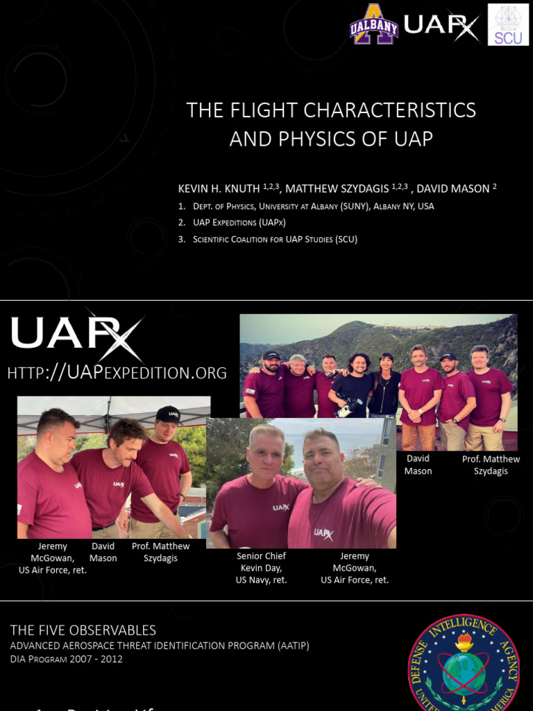 UAP Flight Physics and Observables | PDF | Acceleration | Optics