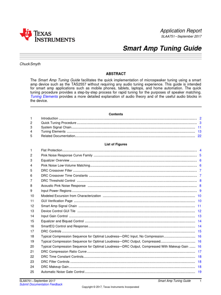 Slaa 751 | PDF | Equalization (Audio) | Amplifier
