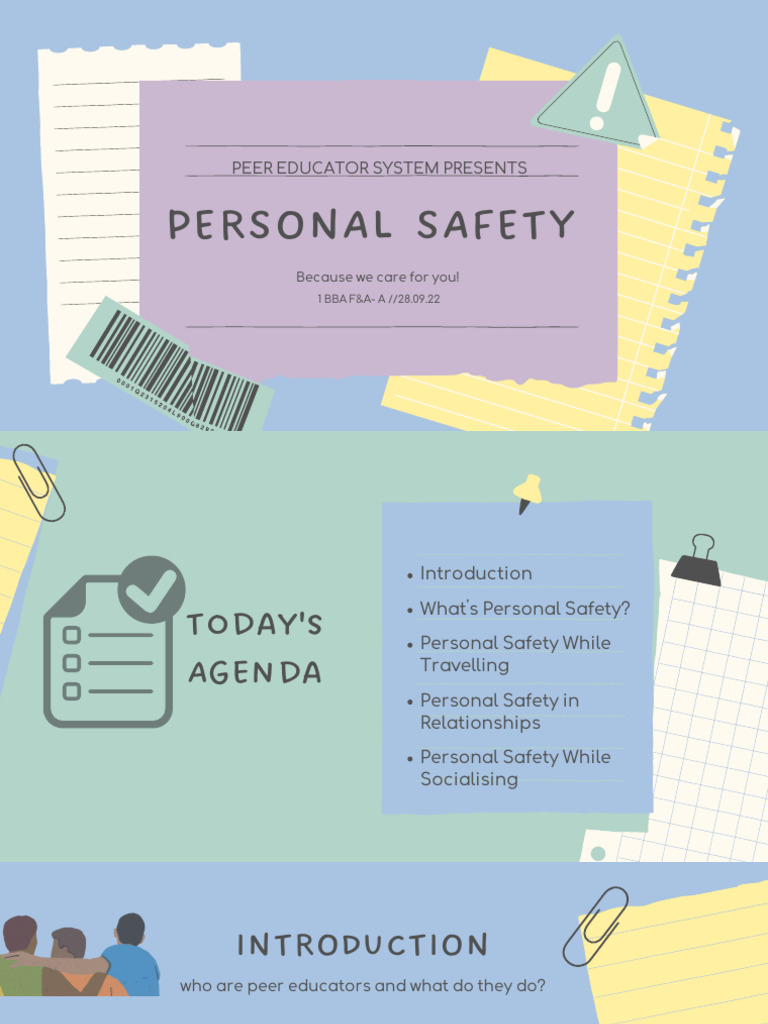Peer Ed Personal Safety | Download Free PDF | Social Psychology | Human ...