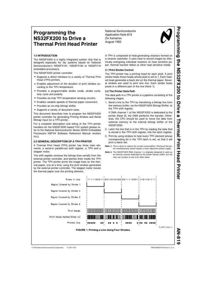 An 0819 | PDF | Printer (Computing) | Electronic Circuits