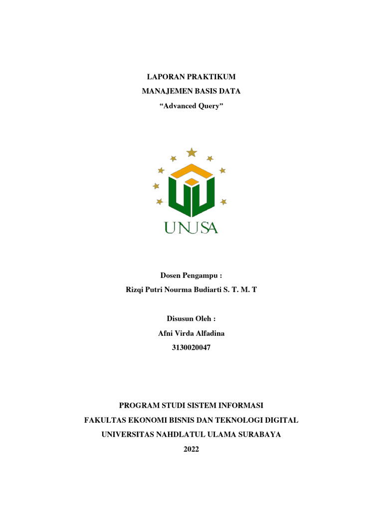 Afni Virda Alfadina - p13 Laporan Praktikum | PDF | Komputer