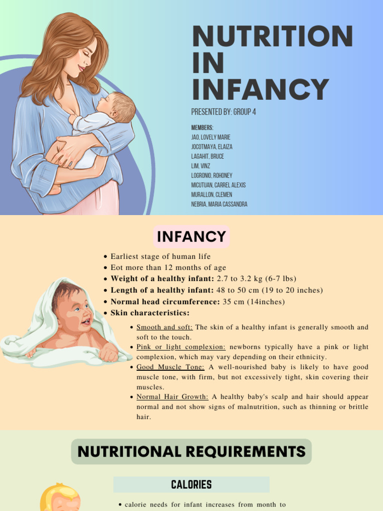 Nutrition in Infancy | PDF | Breastfeeding | Breast Milk