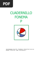 Cuadernillo Fonema M | PDF | Fonología | Fonética