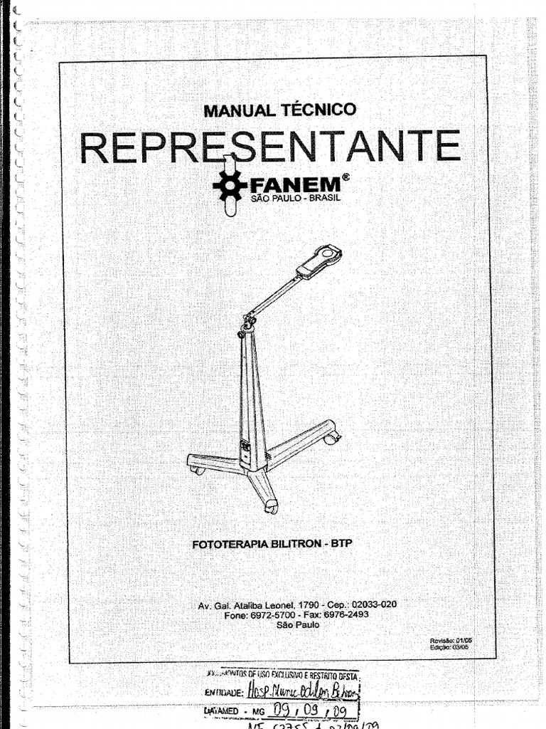 Fototerapia FANEM BILITROM | PDF
