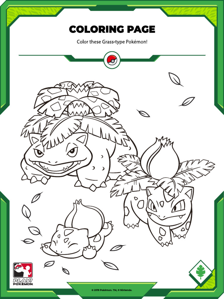 Coloring Page Grass | PDF