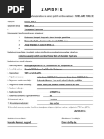 Izjava Primjer | PDF