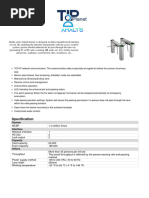 Full Height Turnstile Installation Guide | PDF | Access Control | Menu ...