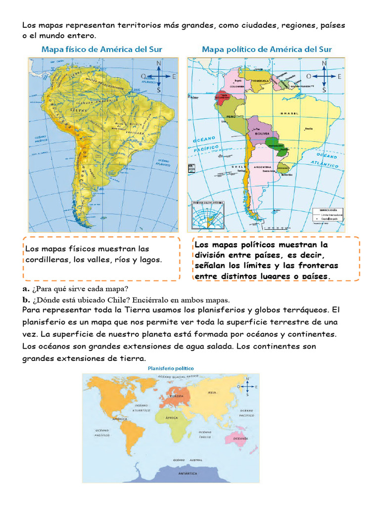 Los Mapas Representan Territorios Más Grandes | PDF | Viajes y turismo