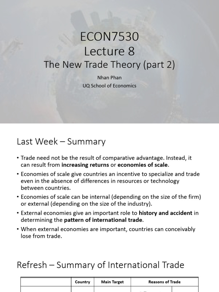 Lecture 08 | PDF | Monopoly | Imperfect Competition