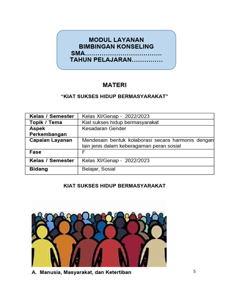 Modul Materi 16 - Sma | PDF